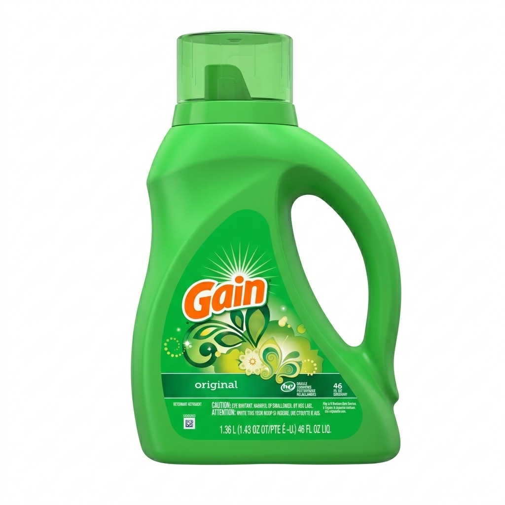 Gain Original Liquid Detergent 46oz (14) – Rite Way Wholesale