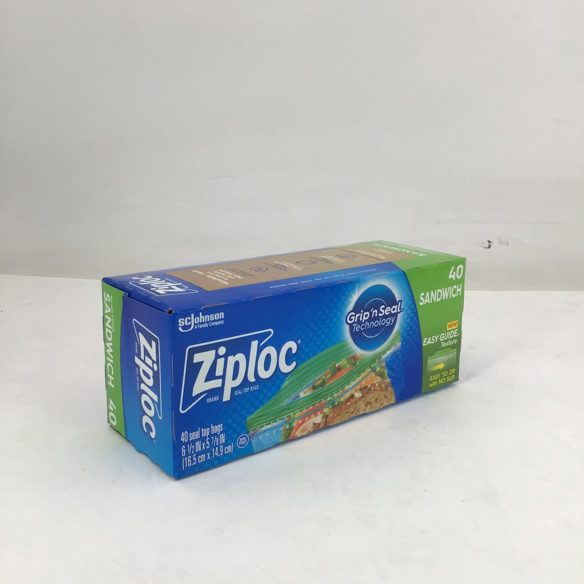Ziploc Brand Sandwich Bags, 40 Count (12) – Rite Way Wholesale